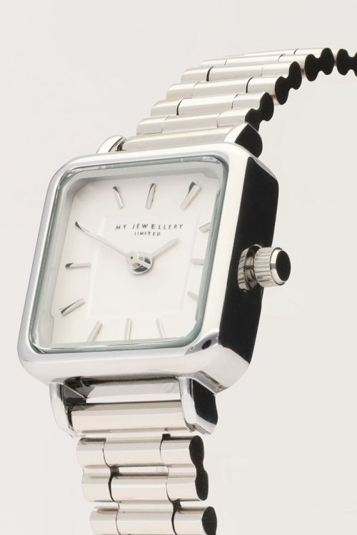 Vintage square watch with chain band | My Jewellery