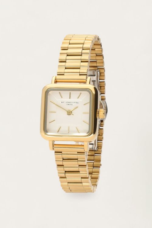 Vintage square watch with chain band | My Jewellery