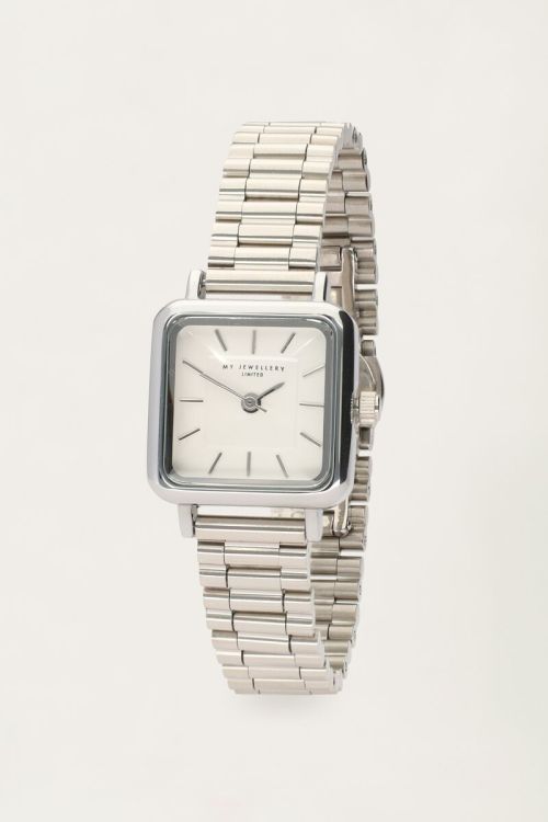 Vintage square watch with chain band | My Jewellery