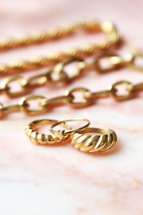 Ring met ribbels | Ring dames | My Jewellery