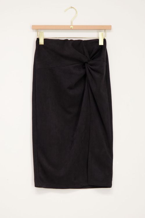 Zwarte Rok Midi | atelier-yuwa.ciao.jp