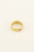 Casa fiore ring met roze bloemen | My Jewellery
