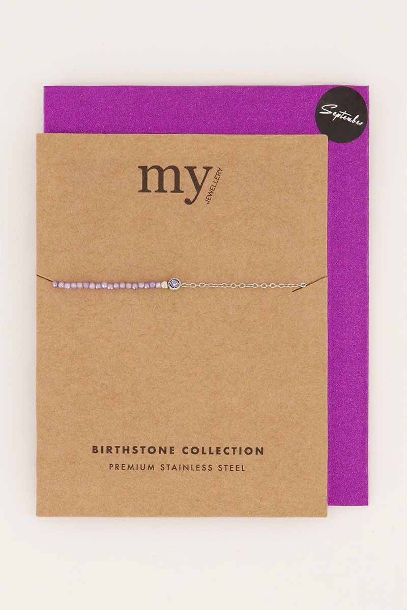 Birthstone bracelet My Jewellery