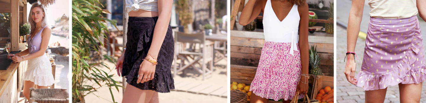 Overslag rokjes, plooi rokken